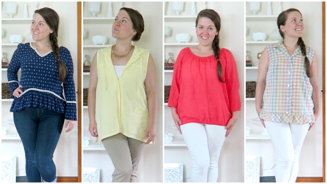 Thrifted Teacher Wardrobe | Lookbook