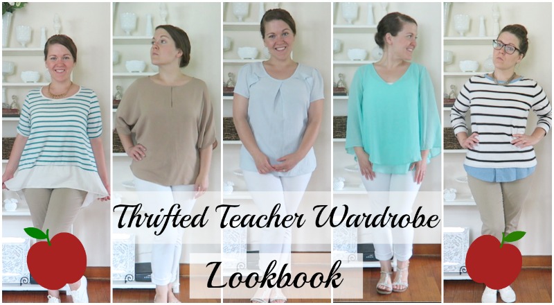 Thrifted Teacher Wardrobe | Lookbook